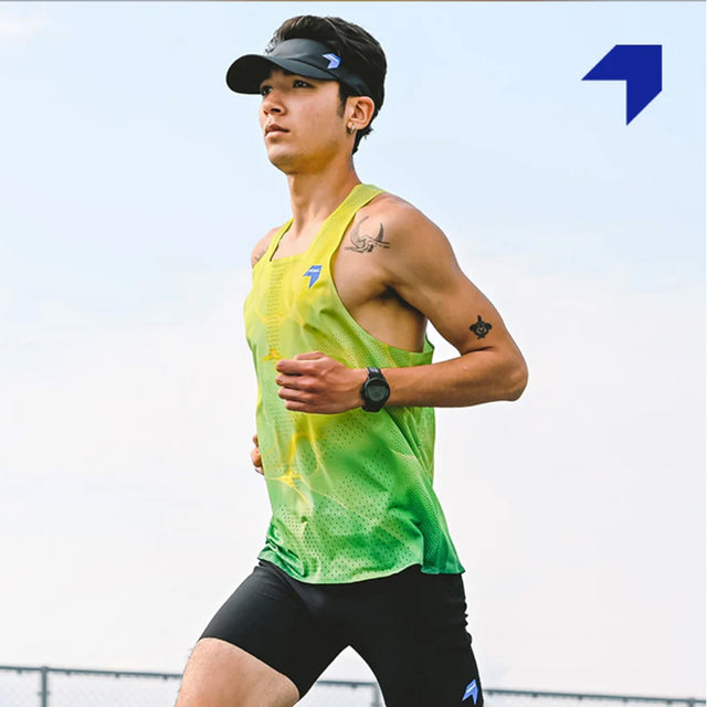 NEDAO Men's QiFlow Racing Singlet One Cut (Special Print Edition) – RUNNERCART