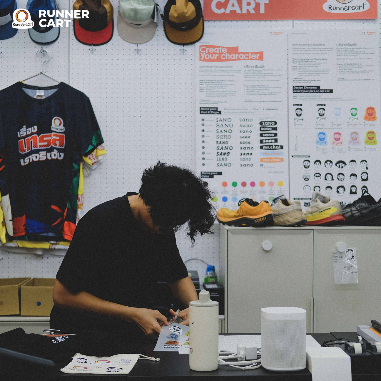 Create your character – RUNNERCART