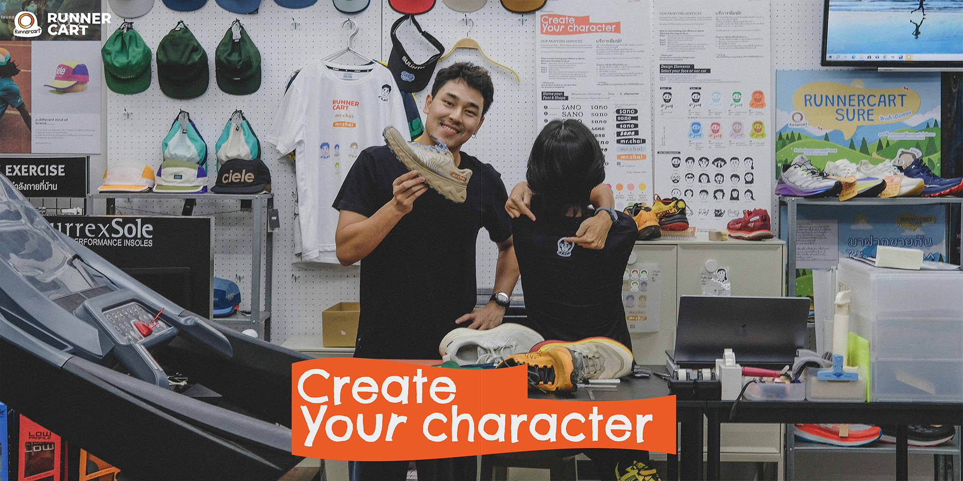 Create your character – RUNNERCART